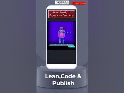 #Curious jr how to code on mobile - YouTube