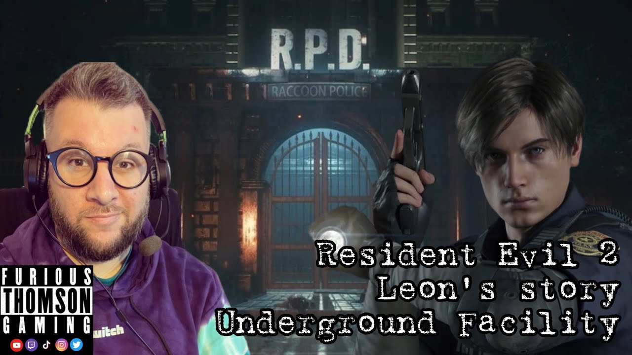 Resident Evil 2, Leon's Story - Underground Facility - YouTube