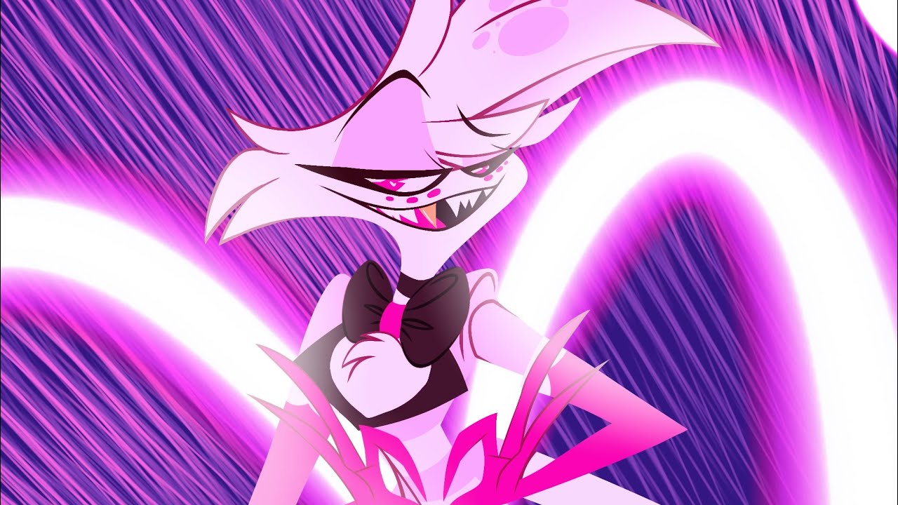 Hazbin Hotel: New Angel Dust Design (Speedpaint) - YouTube