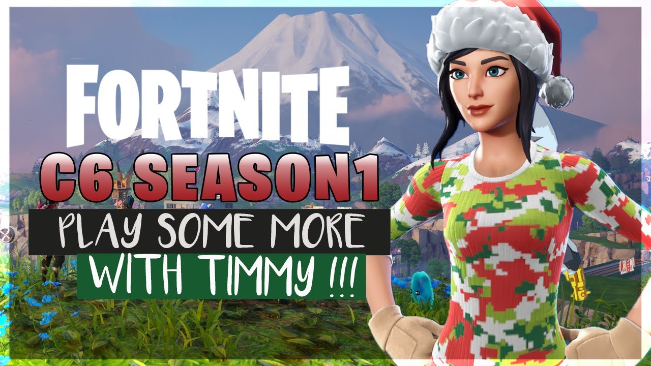FORTNITE - PLAYING SOME MORE WITH TIMMY - CHAPTER 6 SEASON 1 !!! - YouTube