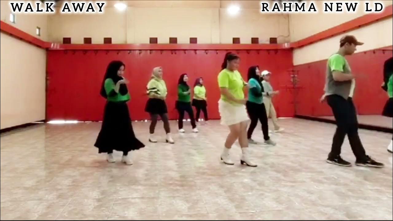Walk Away | line dance | choreo by Handy Gunawan (INA) - YouTube