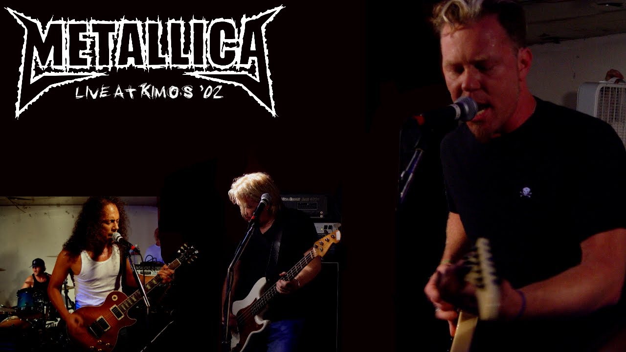 Metallica - Live at Kimo's, San Francisco, California (June 04, 2002) - YouTube