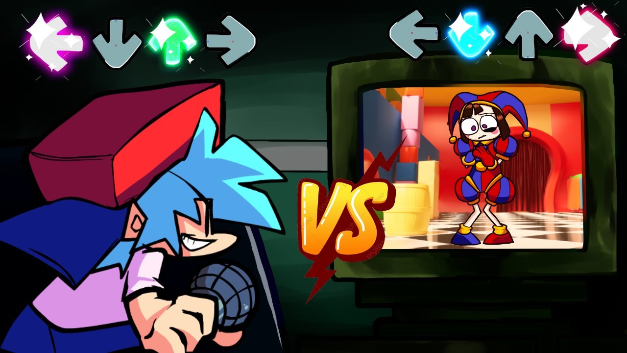 Friday Night Funkin' - Vs Pomni - The Amazing Digital Circus x FNF ...