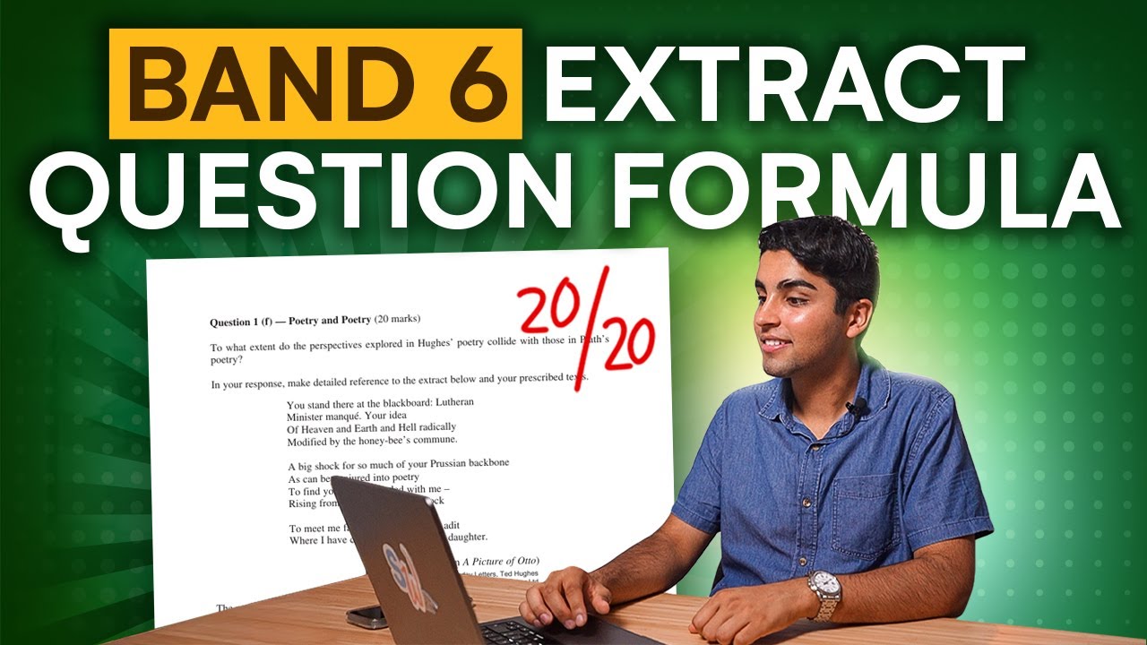 How to Answer a HSC English Extract Question - YouTube