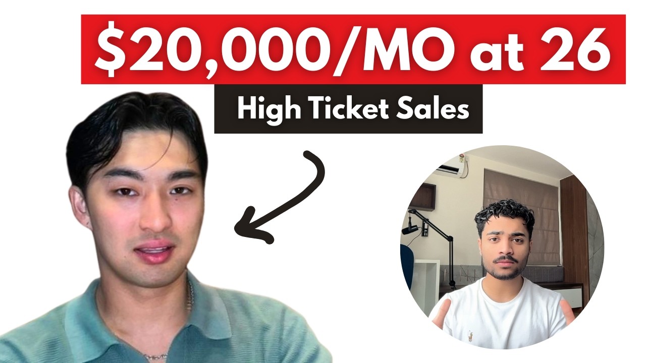 How Adrian Made 20K/ mo at 26 with High Ticket Sales (Case Study) - YouTube