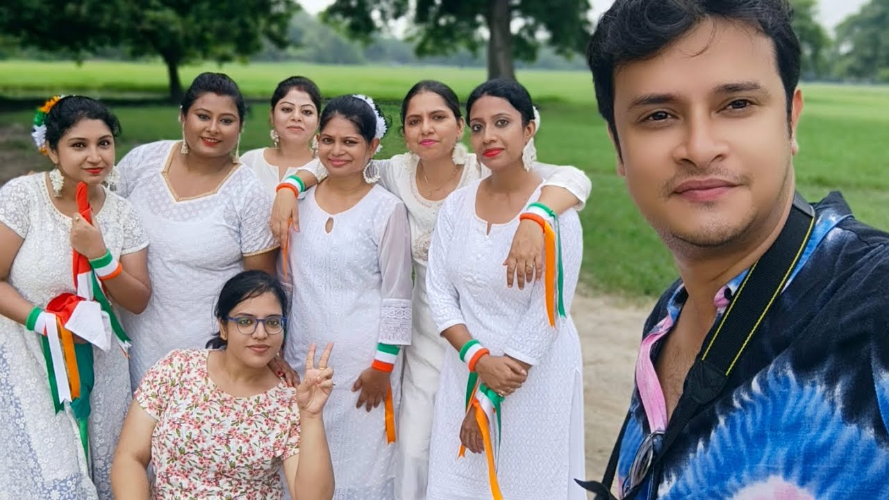 BTS of Independence day shoot/Day vlog video/Sayani's Dance World - YouTube