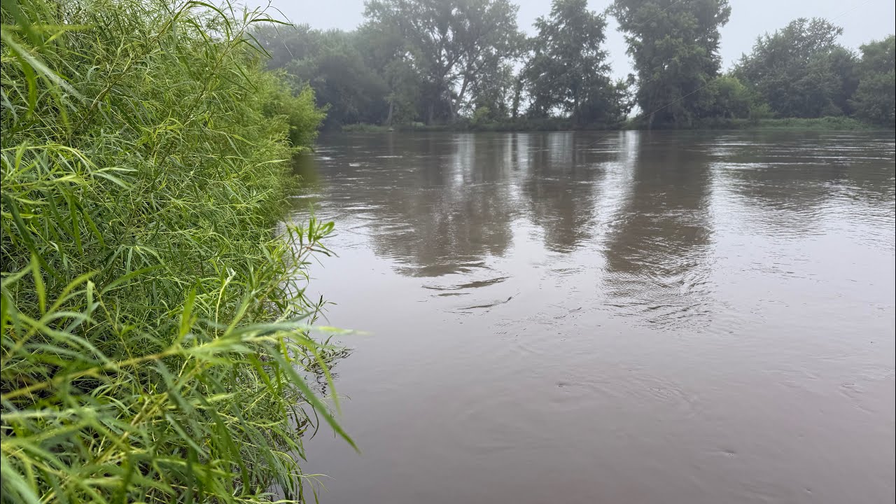 Flood Water Fishing for BIG CATFISH!!! (MULTIPLE DOUBLE UPS!!!) - YouTube