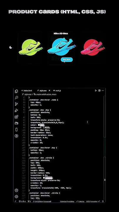 Product Cards Js Css And Html🧑‍💻 Coding Programming 2024 Webdev Webdeveloper Frontend