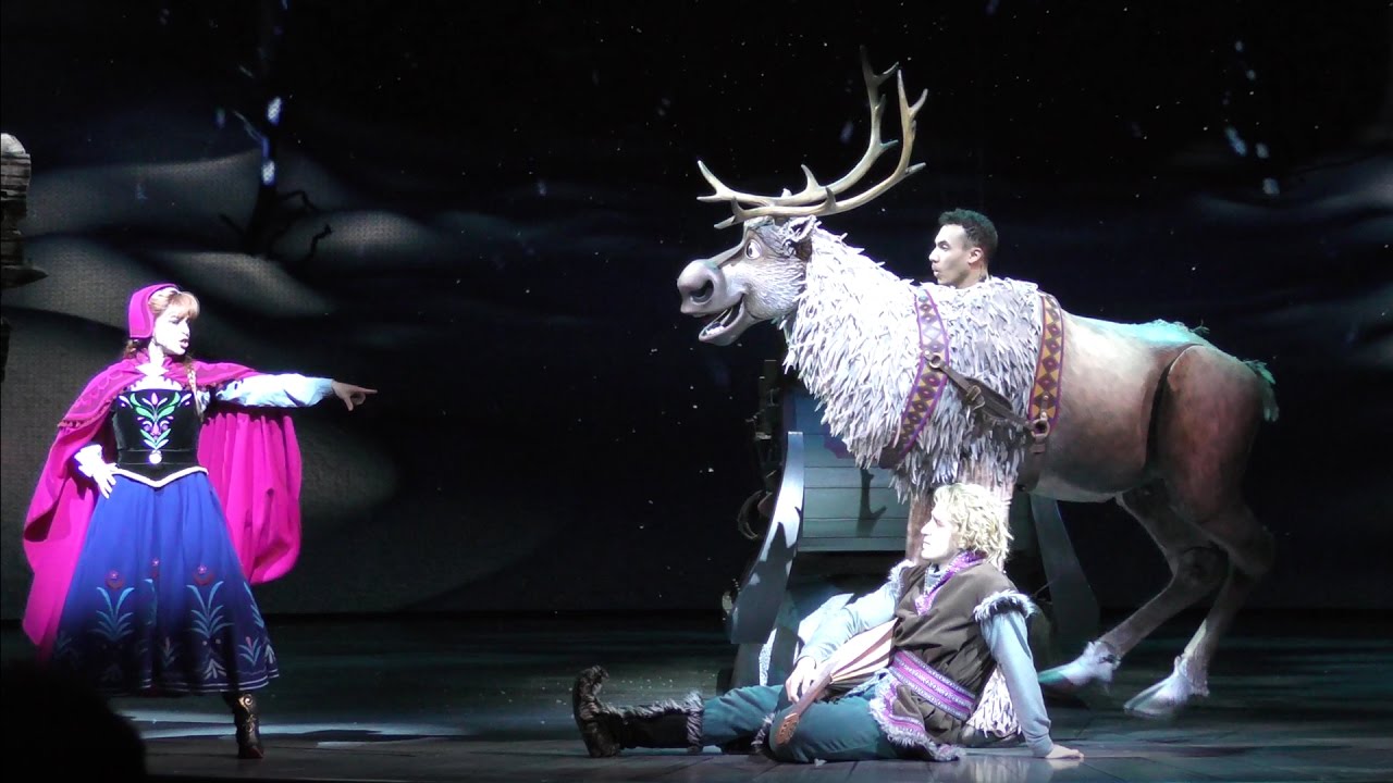 Frozen Show – Full Stage View – Disneyland Resort – 4K - YouTube