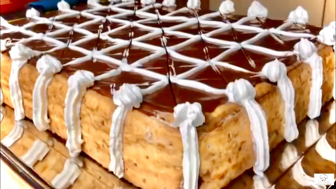 TORTA ZUPPETTA CRACKER E BUDINO ricetta veloce senza cottura - TUTTI A ...