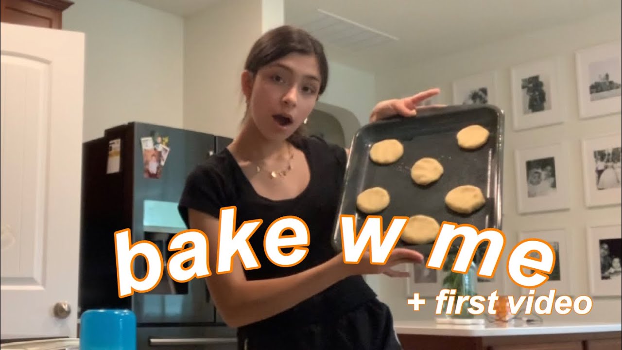 bake w me + first video - YouTube