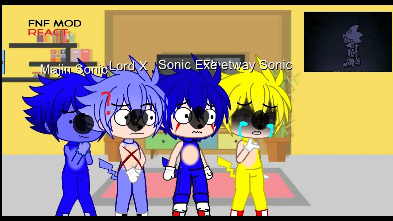 FNF Mod React: Lost My Mind - Sonic Vs. Xain (not mine) - YouTube