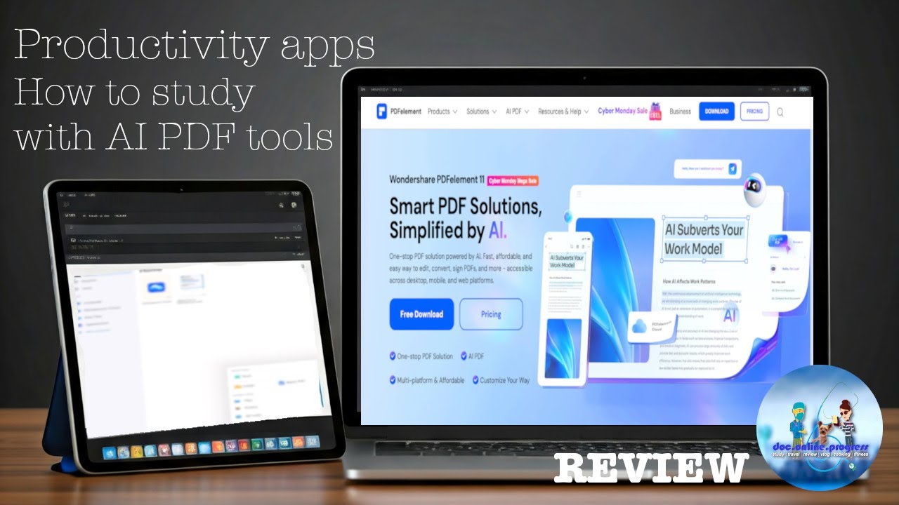 Productivity apps - How to study with AI PDF tools - REVIEW - YouTube