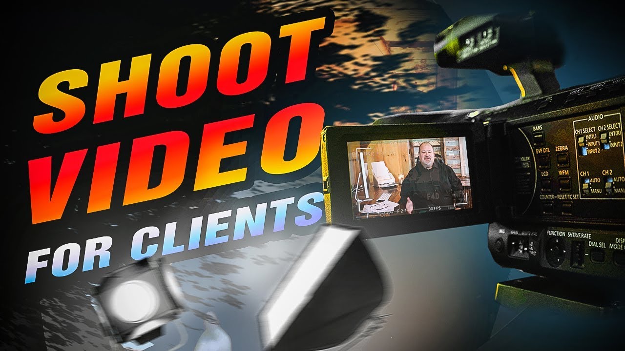 How to Shoot Video Ads for a Social Media Marketing Client - YouTube