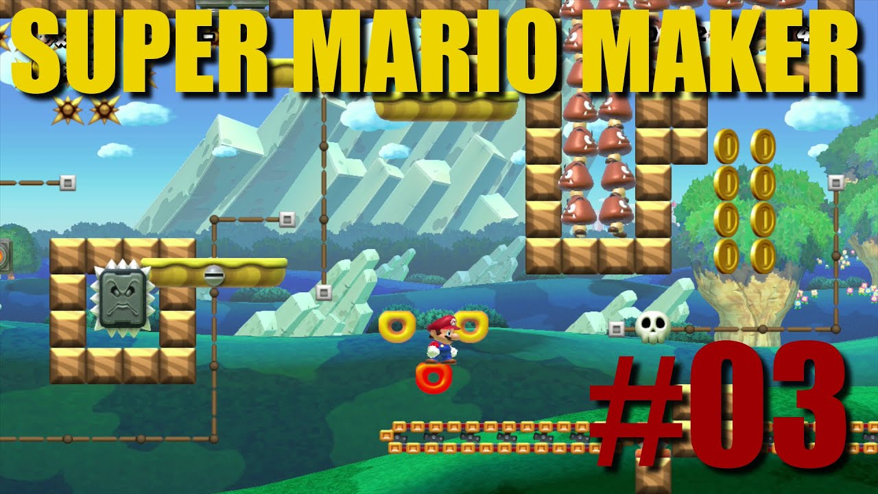 Super Mario Maker - Part #3 - 100 Mario Challenge (Normal)! - YouTube