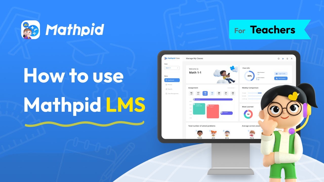 How Teachers Utilize Mathpid LMS in the Classroom - YouTube