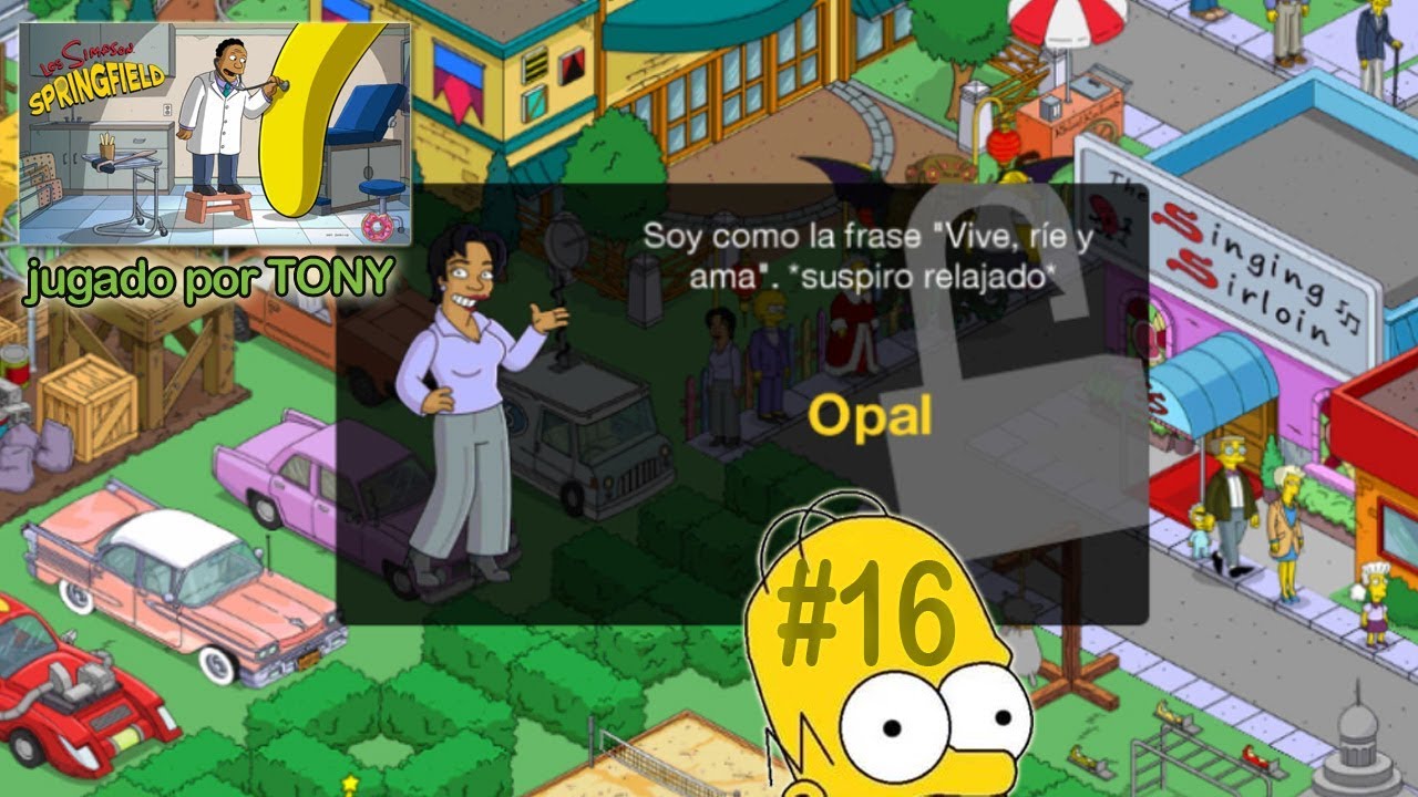 Los Simpson Springfield "Historia'20: Capítulo 16 - Opal" por Tony ...