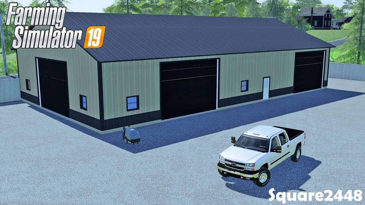 Building Tree Services Shop | New Shop | Chevy 2500HD | Farming ...