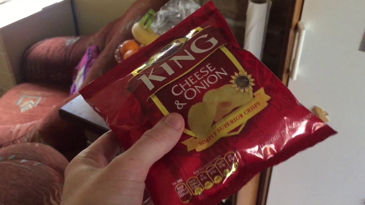 The lightest packet of King Crisps in the world! - YouTube