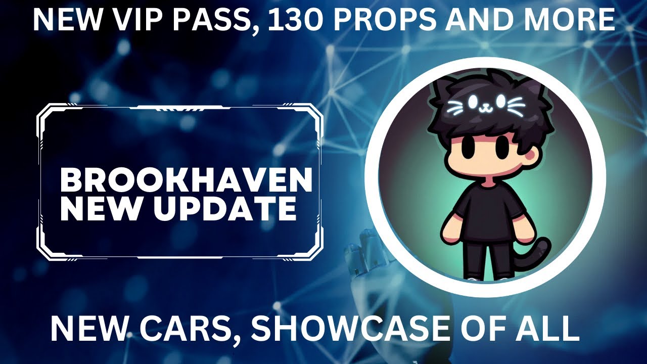 Roblox Brookhaven 🏡RP NEW VIP PASS UPDATE (130 Props, Secrets, and More ...