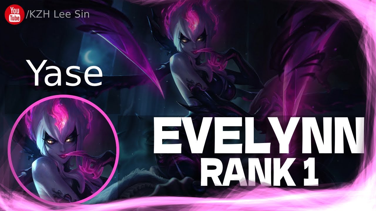 🔴 Yase Evelynn vs Shaco Jungle - Yase Rank 1 Evelynn Guide - YouTube