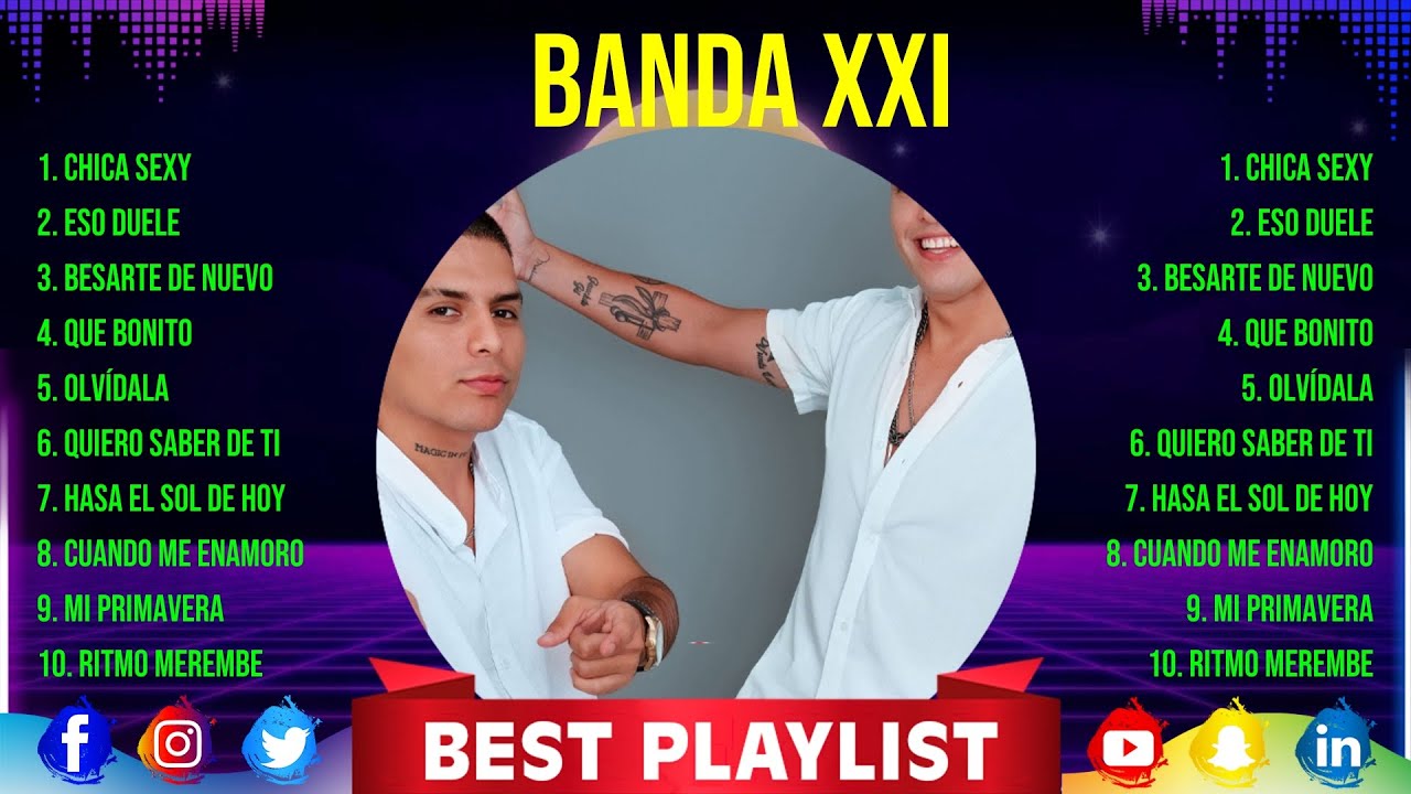 Las mejores canciones del álbum completo de Banda XXI 2024 - YouTube