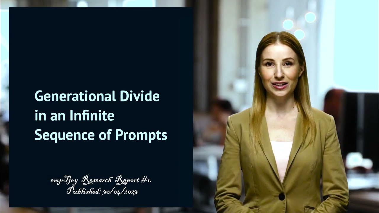 The Generational Divide in an Infinite Sequence of Prompts - YouTube