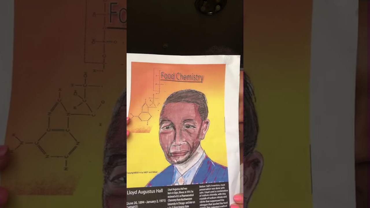 STEM: Lloyd Augustus Hall Food Chemist - YouTube
