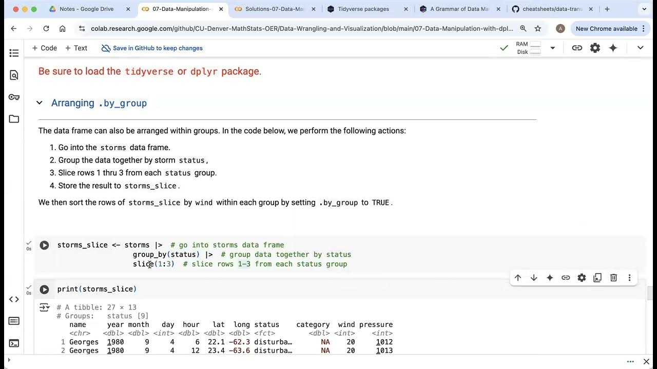 Arranging Within Groups with arrange() in dplyr - YouTube