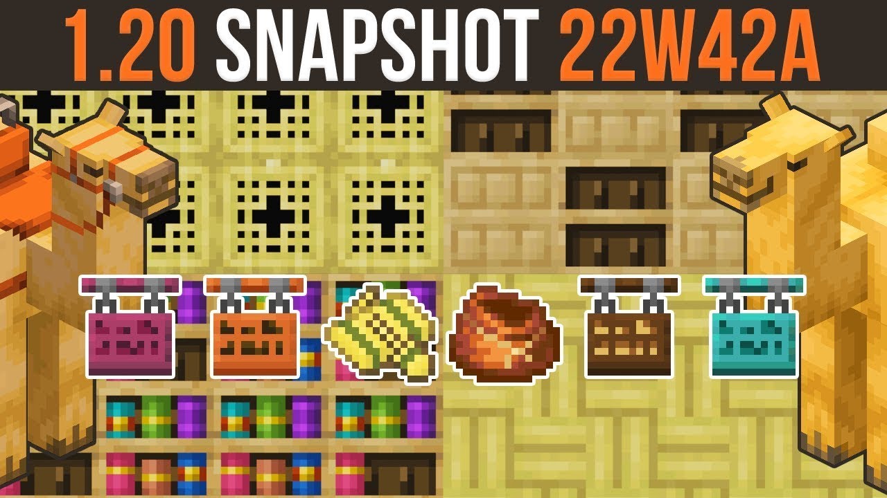 Minecraft 1.20 | Snapshot 22W42A review e impresiones😜 - YouTube