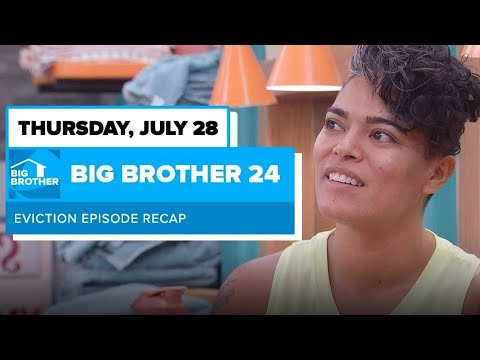BB24 Episode 9 Eviction Recap Thursday July 28 | Big Brother 24 - YouTube