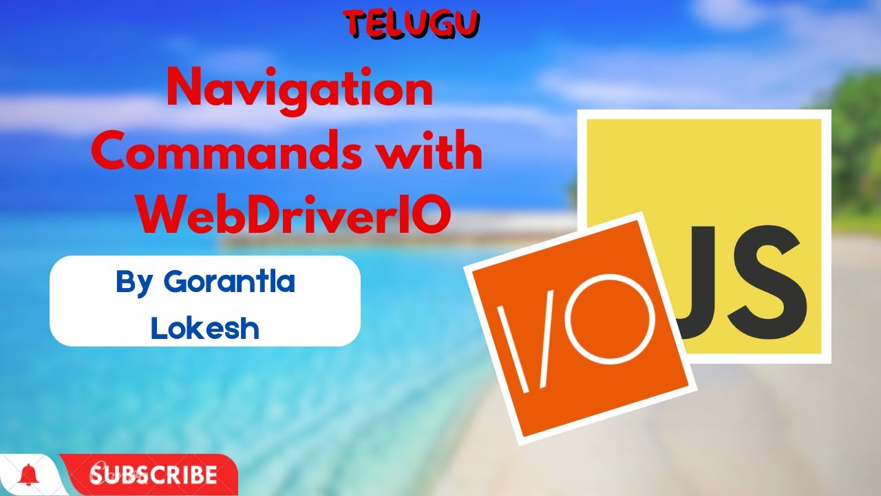 Part 7 Browser Navigation Commands With Webdriverio Javascript 2027