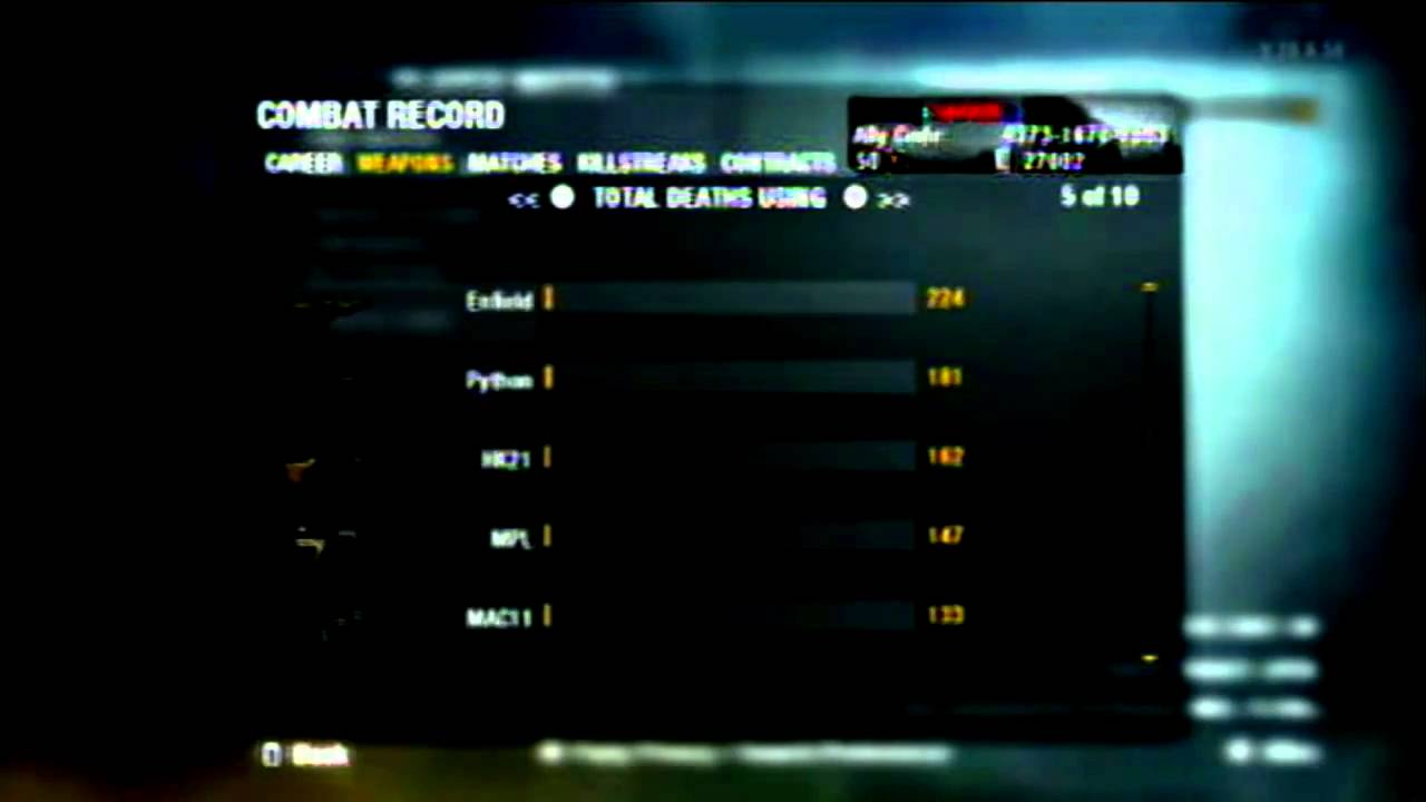 CoD BO Wii Video Test (Combat Record) - YouTube