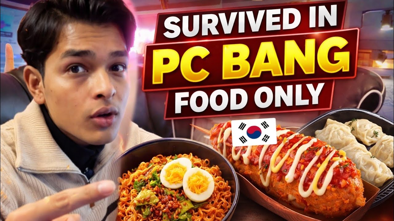 A Nepali Student Survived Only On Korean PC Bang Food.. Better Than ...