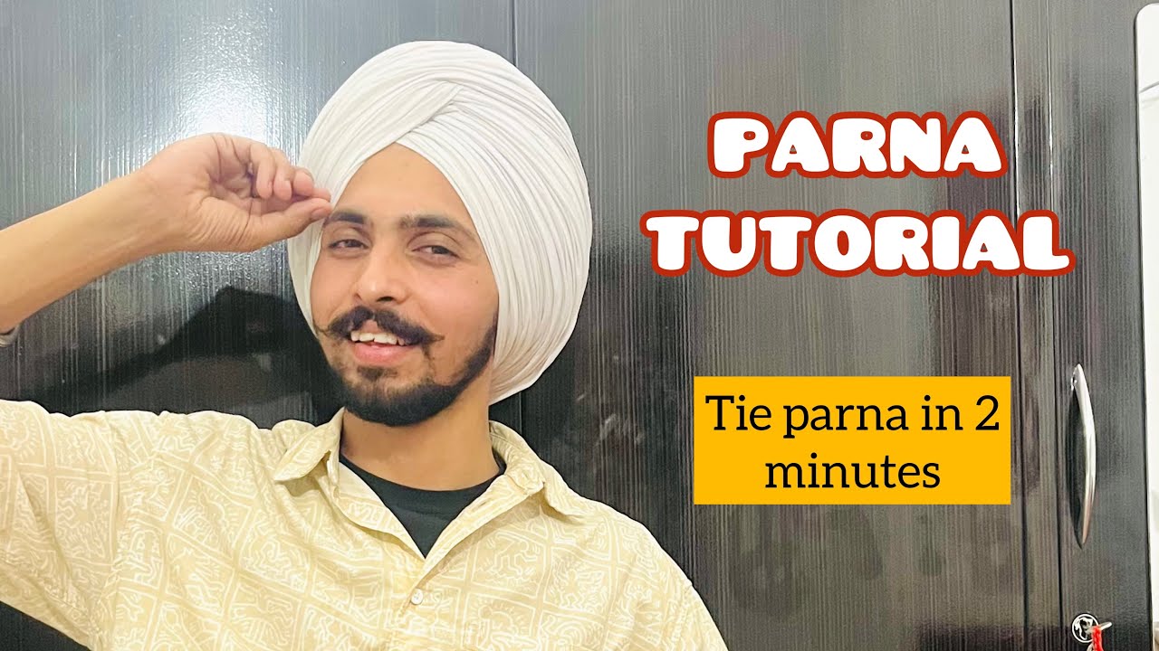 Parna Tutorial | Patiala shahi parna | Wattan wala parna | Easy parna | Parna sikho | Gurkirat ...