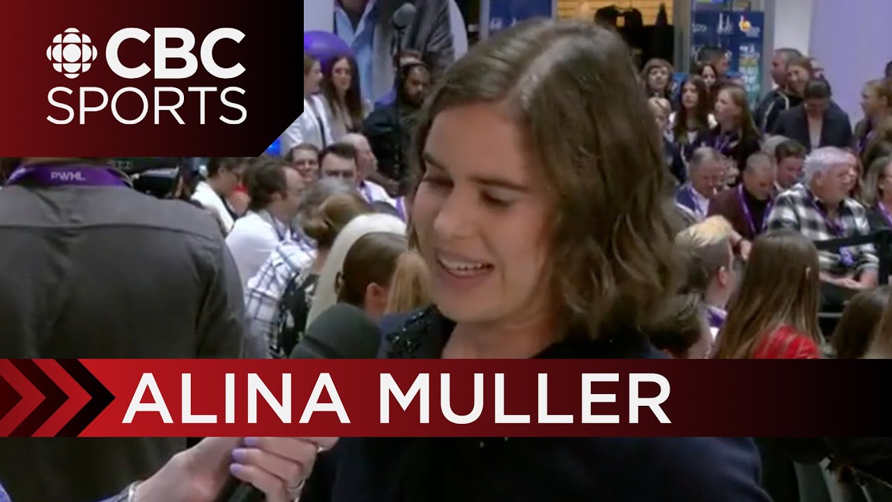 Alina Muller on being 3rd overall pick by Boston in PWHL draft | CBC ...