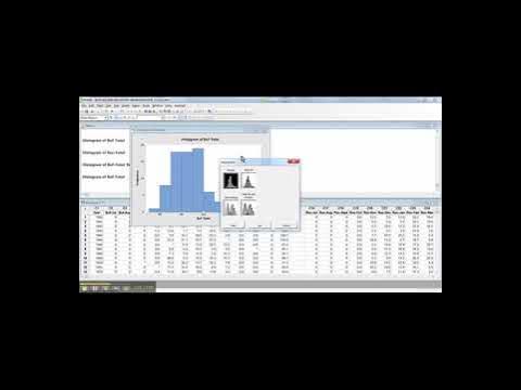 How to Create a Histogram and Multiple Histograms in Minitab - YouTube