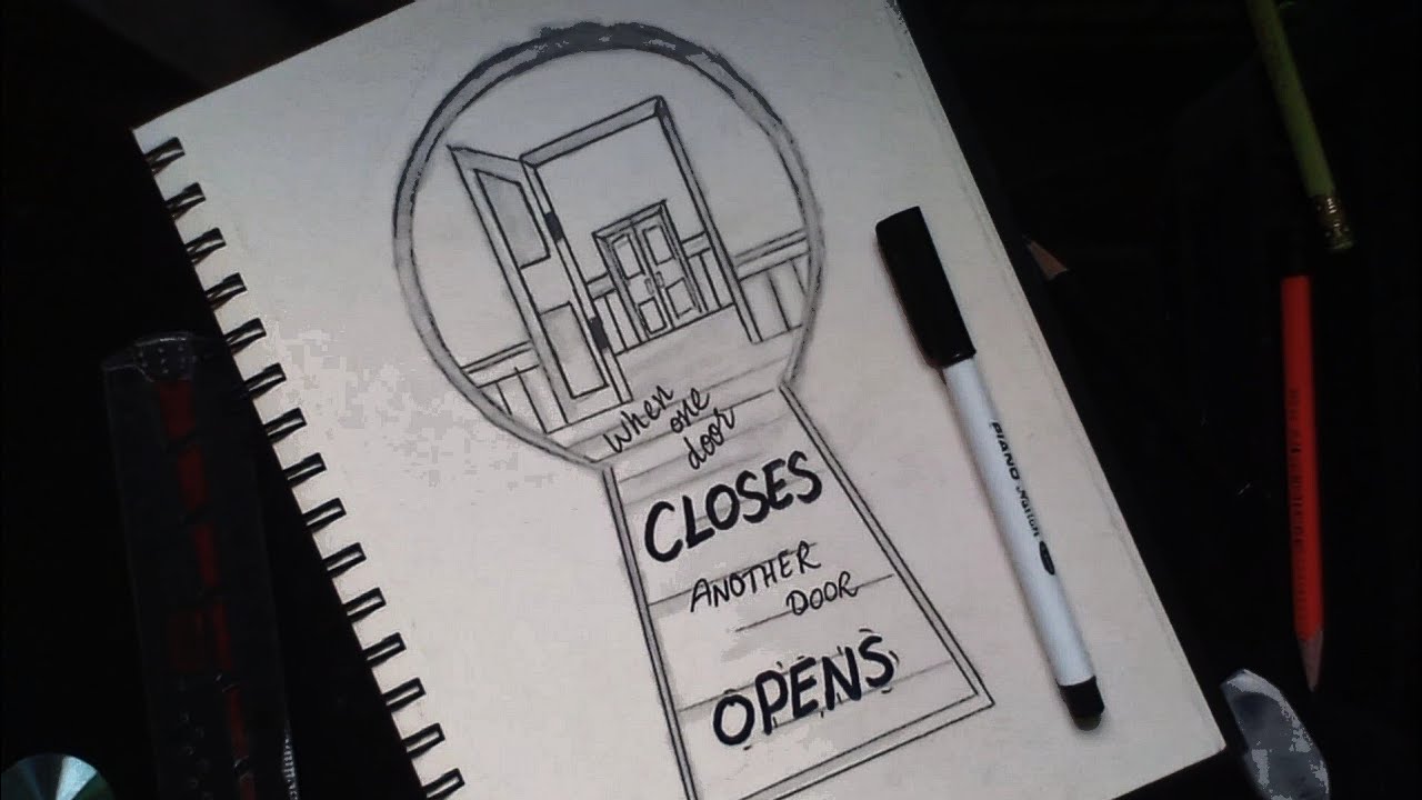 How to Draw Motivational Drawing | Motivational Drawing Ideas - YouTube