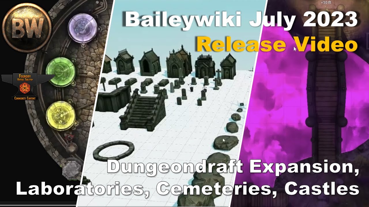 Baileywiki July 2023 Release - New Terrains, Laboratories, Castles, 3D ...
