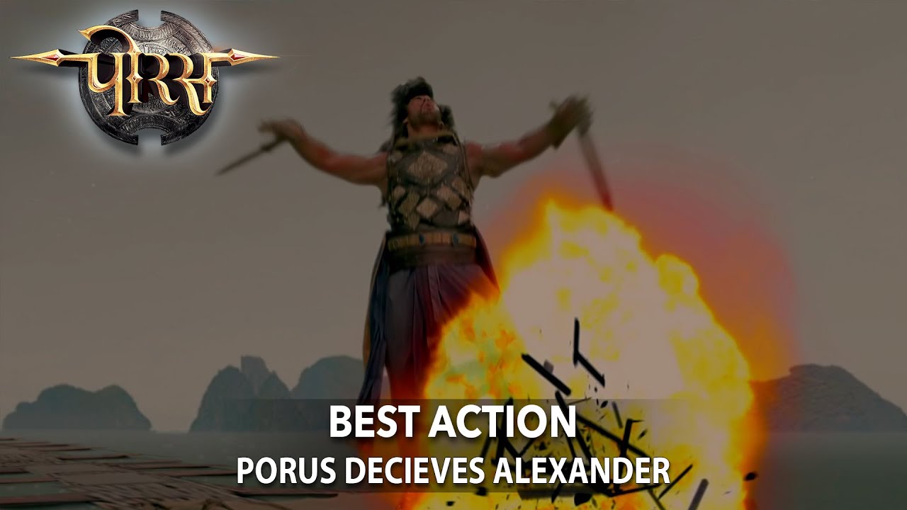 Porus | Porus decives Alexander | Best Action Scene | Swastik ...