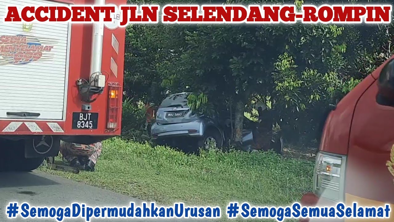 Accident di Jalan Selendang-Rompin #SawahJlnSelendang - YouTube