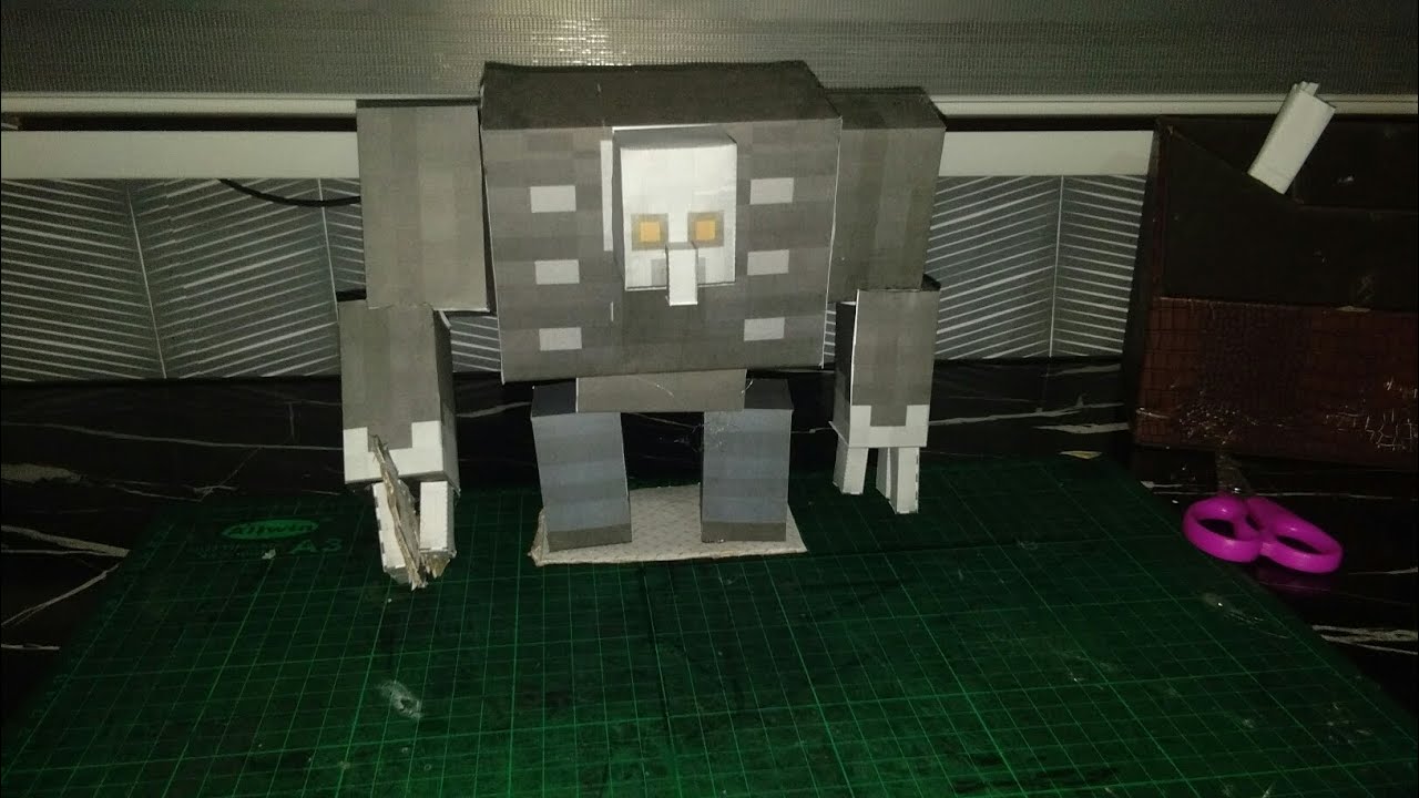 [Papercraft] Cyborg Vindicator - YouTube