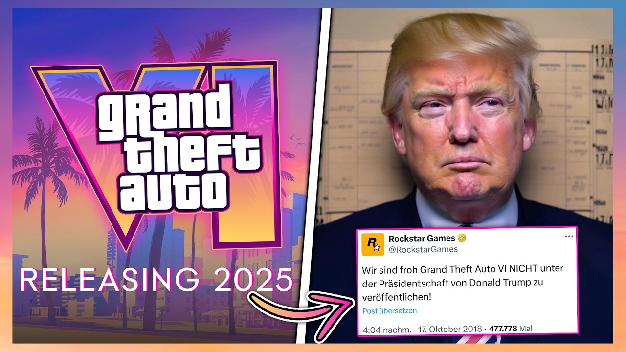 GTA 6 News - Release NICHT verschoben, Trailer 2 & Trump ist Präsident ...