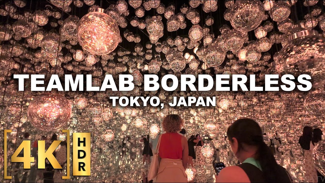 The New TeamLab Borderless in Azabudai Hills, Tokyo, Japan! | Guide ...