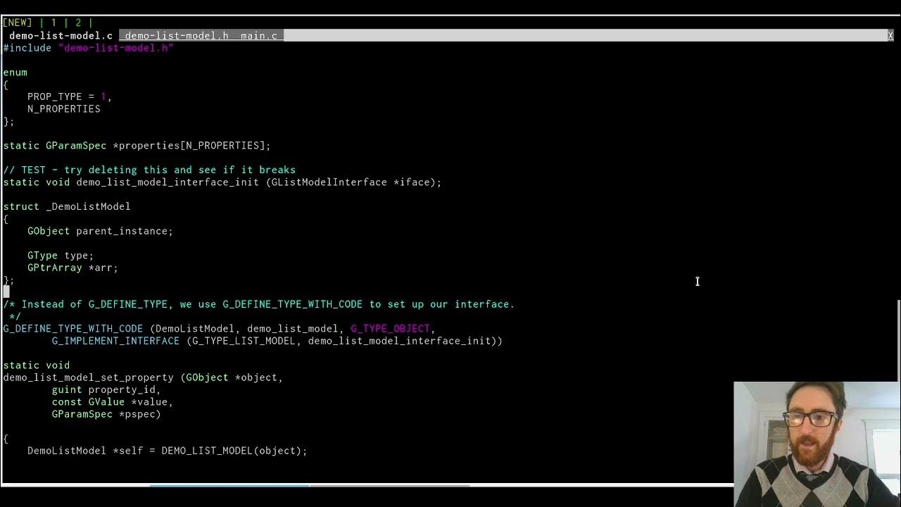 Gtk4 Gobject Tutorial Interfaces In Gobject And Glistmodel Youtube