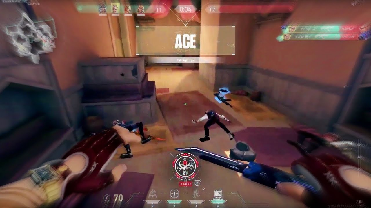 FW Apinya's Crazy ACE in Radiant Ranked !! 😨😨 - YouTube