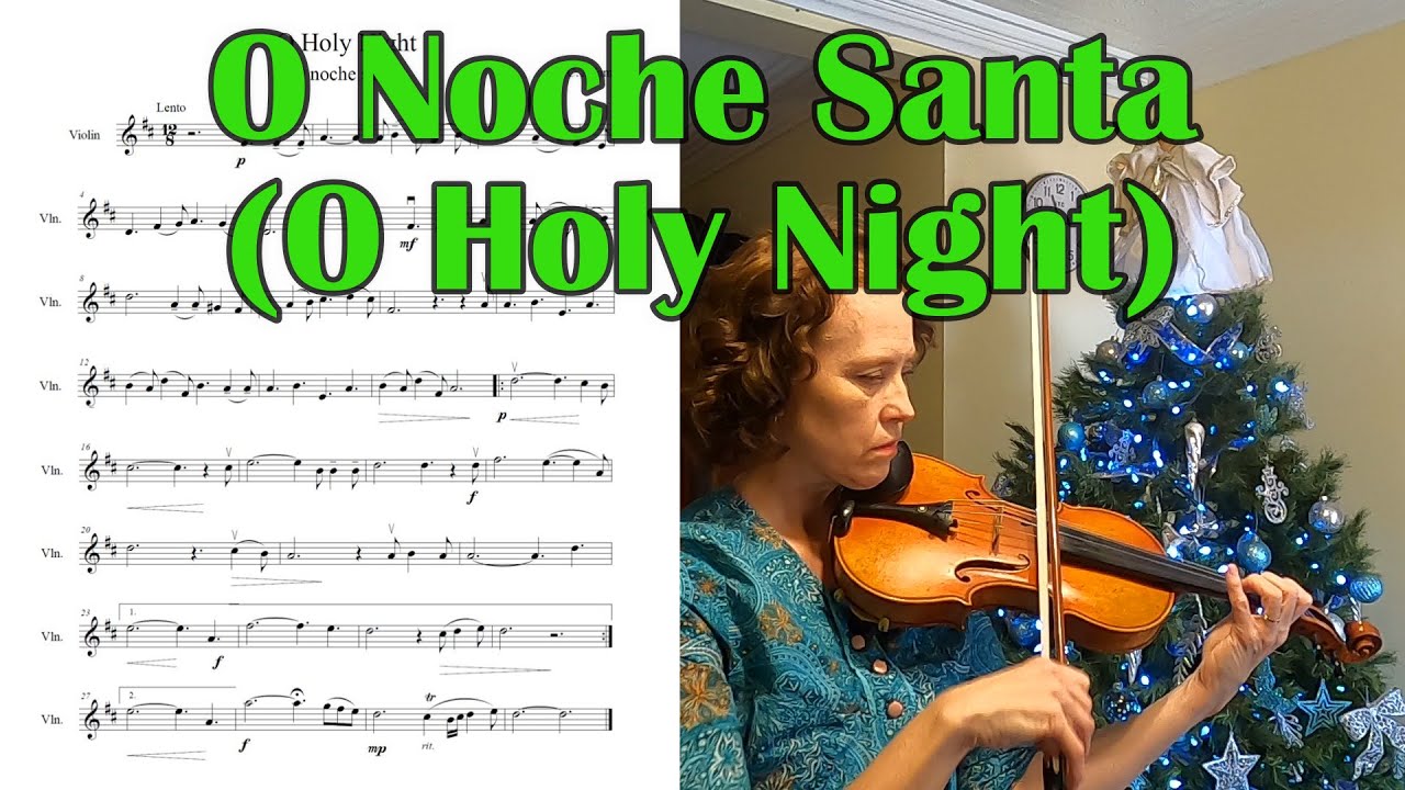 O Noche Santa /O Holy Night - VIOLIN - YouTube