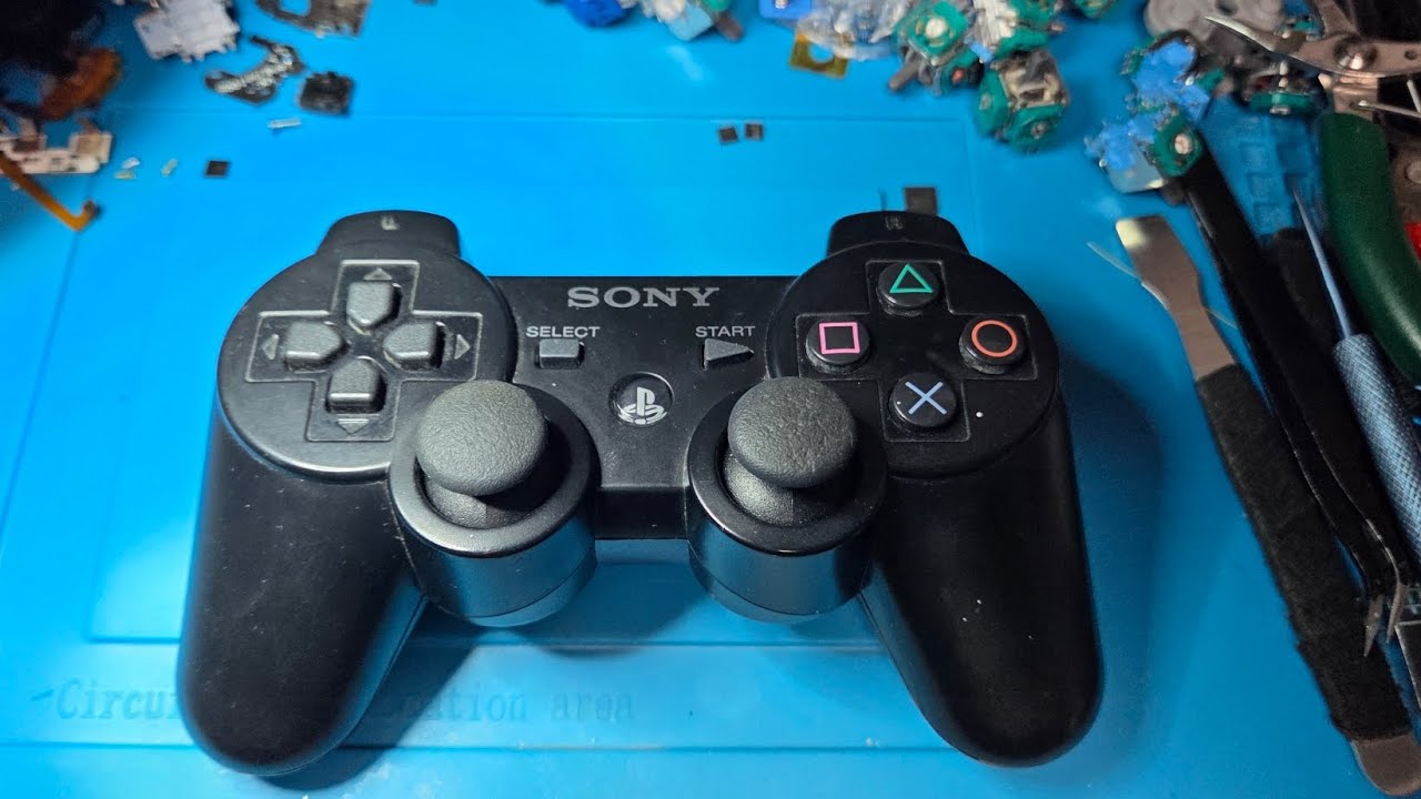 플스3 패드 버튼혼자눌림 쏠림 고스트키 증상수리 ps3 controller drift repair - YouTube