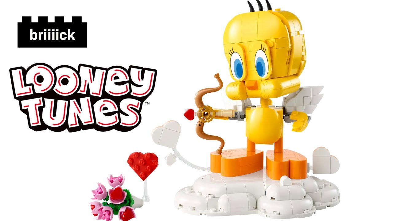 LEGO Looney Tunes Sweetheart Tweety Bird 40824 Speed Build - YouTube