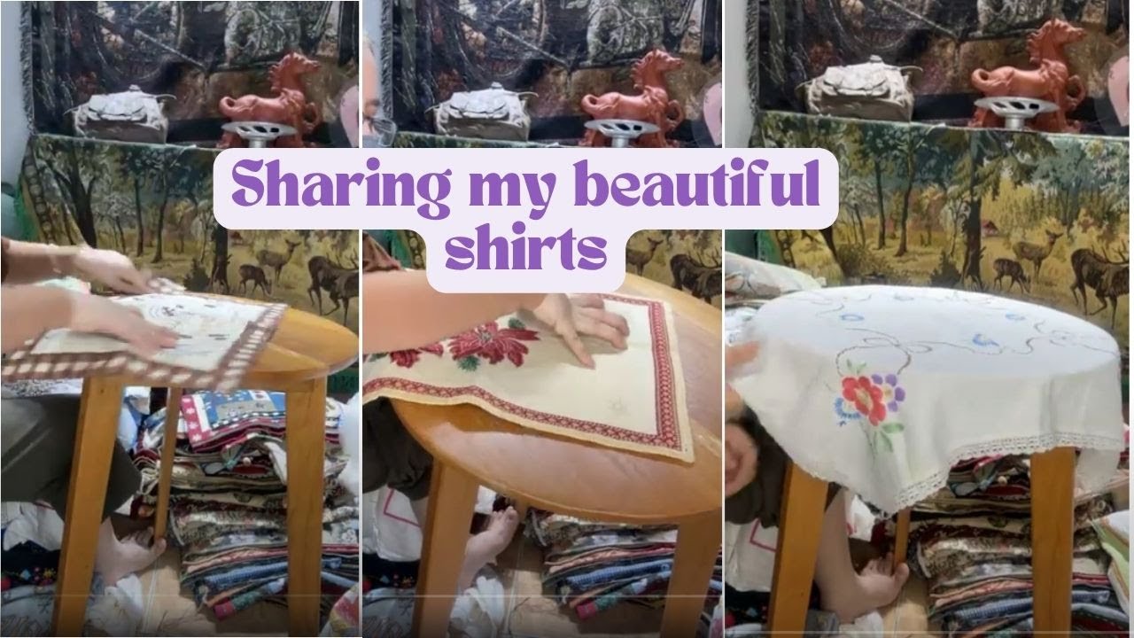 Sharing my beautiful shirts - YouTube